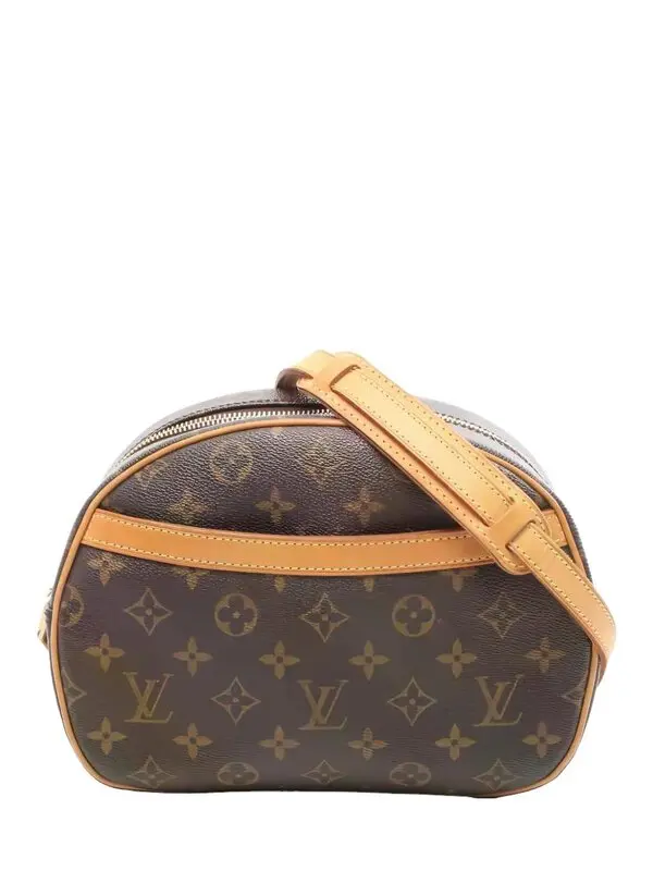 LOUIS VUITTON 2007 Monogram Canvas Small Blower Shoulder Bag - Brown