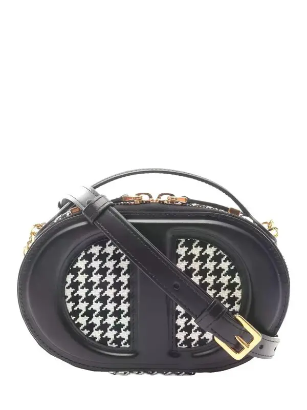 Dior Cd-signature Crossbody Bag - Black