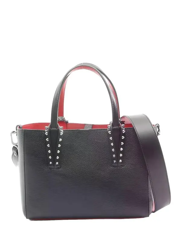 CHRISTIAN LOUBOUTIN Mini Cabata Tote Bag - Black