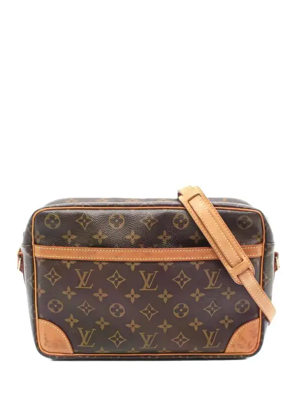 LOUIS VUITTON 2003 Monogram Shoulder Bag - Brown