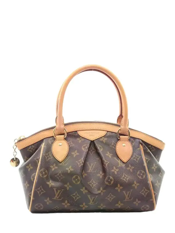 LOUIS VUITTON 2009 Monogram Handle Tote Bag - Brown