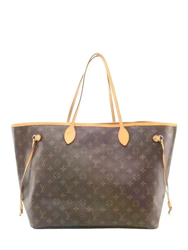 LOUIS VUITTON 2011 Neverfull Gm Monogram Tote Bag - Brown