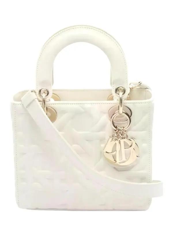 Dior Mini Lady Tote Bag - Neutrals