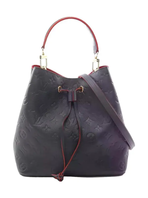 LOUIS VUITTON 2021 Neonoe Monogram Bucket Bag - Blue
