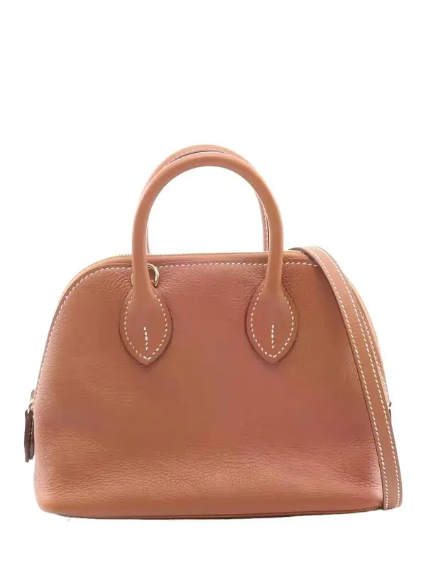 Hermès 2021 Mini Bolide 1923 Tote Bag - Brown