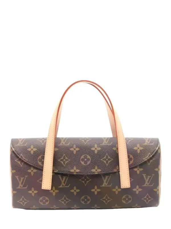 LOUIS VUITTON 2000 Monogram Sonatine Tote Bag - Brown