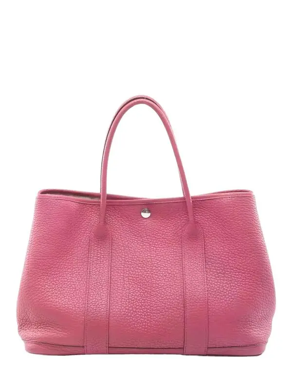 Hermès 2012 Pm Garden Party Leather Tote Bag - Pink