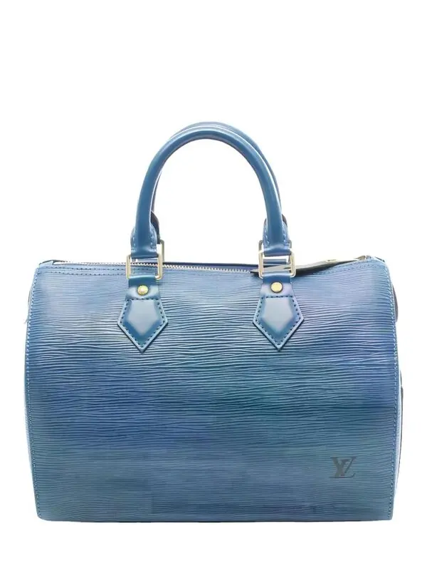 LOUIS VUITTON Speedy 25 Handbag - Blue