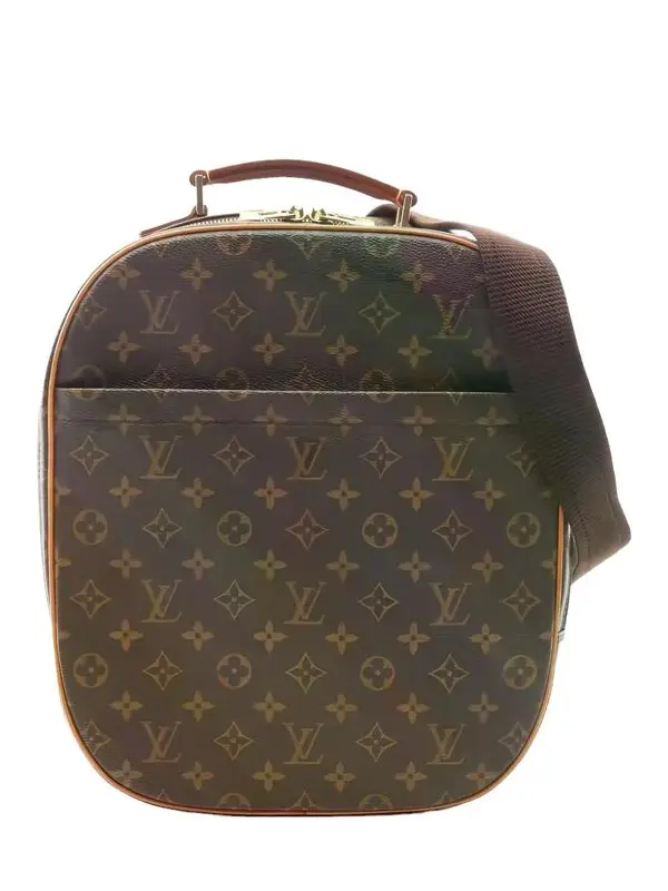 LOUIS VUITTON 2000 Monogram Cross Body Bag - Brown