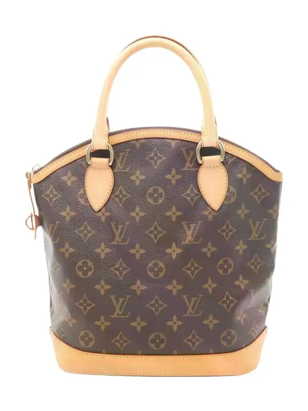LOUIS VUITTON 2006 Lockit Tote Bag - Brown