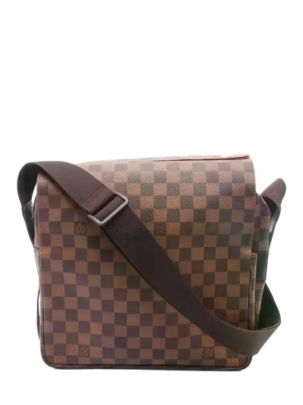 LOUIS VUITTON 1998 Damier Shoulder Bag - Brown