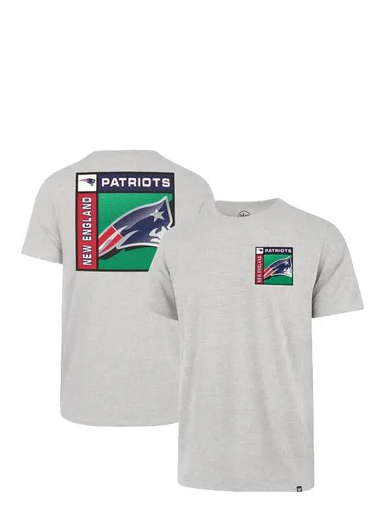 '47 New England Patriots Chrome Plate Franklin T-shirt - Gray