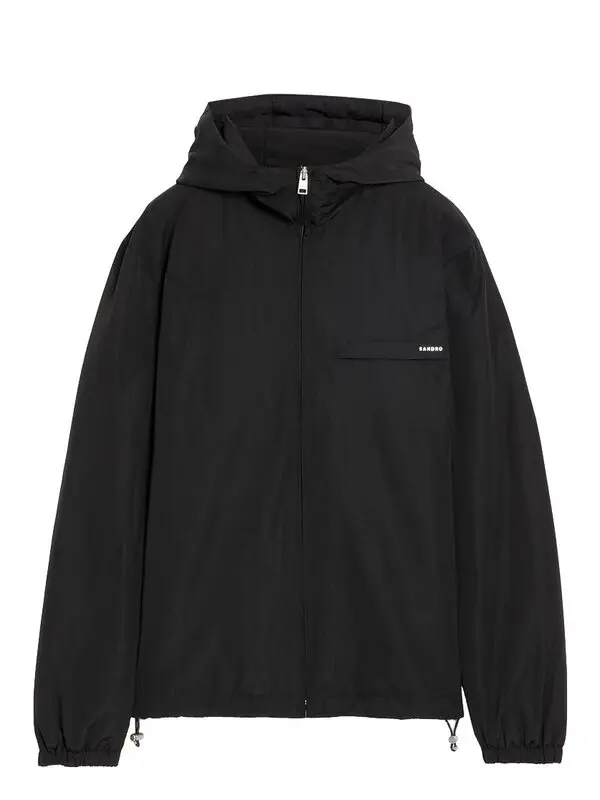 Sandro Padded Shell Jacket - Black