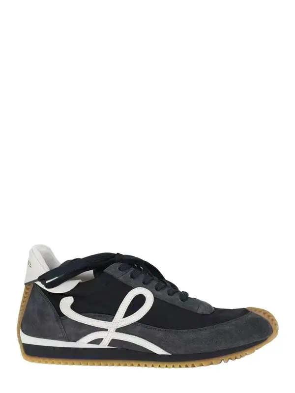 Loewe Logo-patch Flow Runner Sneakers - Blue