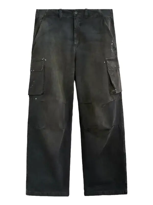 Our Legacy Cargo-pockets Trousers - Black