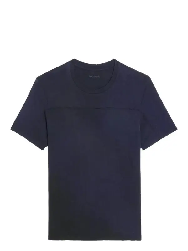 Zadig&Voltaire Tommy 97 Appliqued T-shirt - Blue