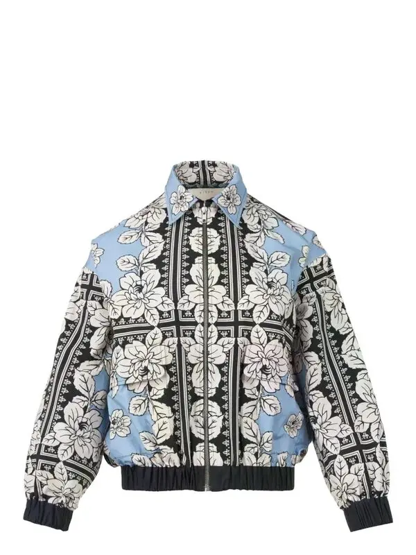 Biyan Floral-print Jacket - White