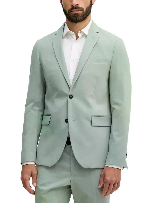 LINDBERGH Button Two-piece Suit - Green