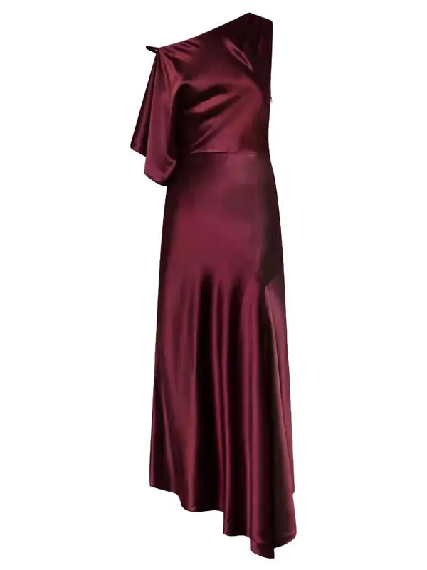 NICHOLAS Nayara Asymmetric Dress - Red