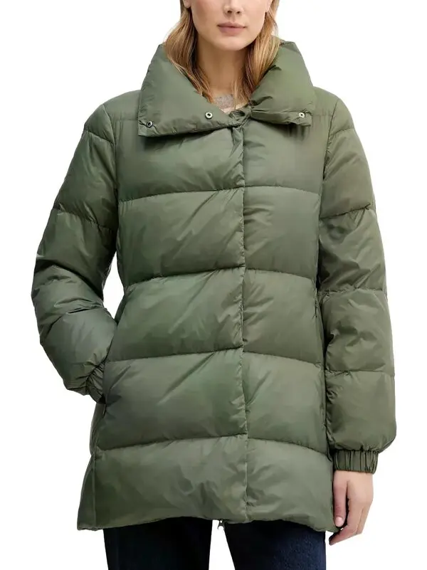 BENETTON Padded High-neck Jacket - Green