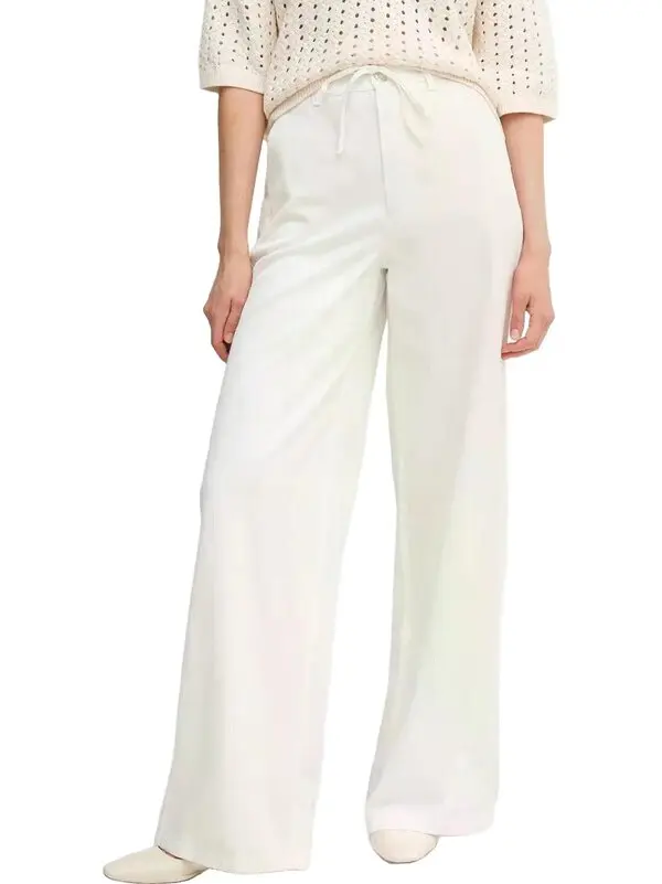 OUI Drawstring Trousers - White
