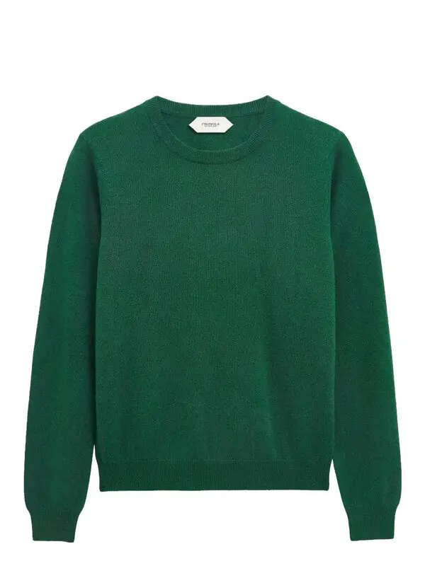 Pringle Of Scotland Crew-neck Cashmere Sweater - Green