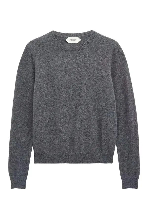 Pringle Of Scotland Crew-neck Cashmere Sweater - Grey