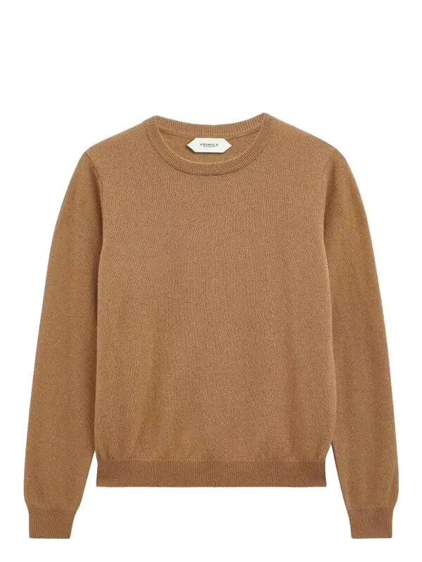 Pringle Of Scotland Crew-neck Cashmere Sweater - Brown
