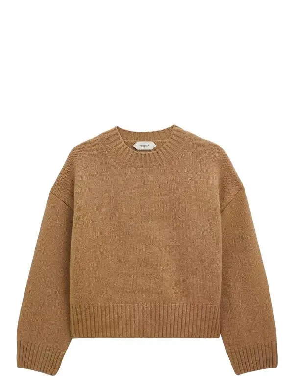Pringle Of Scotland Crew-neck Cashmere Sweater - Brown