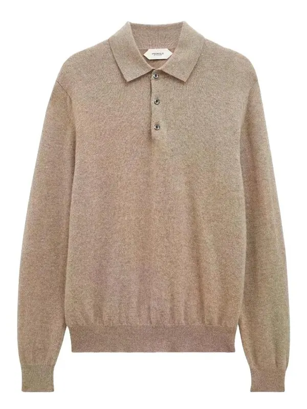 Pringle Of Scotland Cashmere Polo Shirt - Neutrals