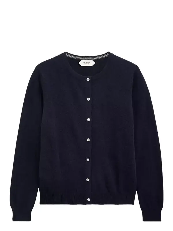 Pringle Of Scotland Cashmere Crew-neck Cardigan - Blue
