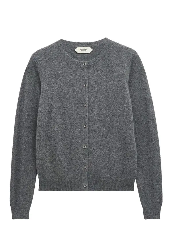 Pringle Of Scotland Crew-neck Cashmere Sweater - Grey