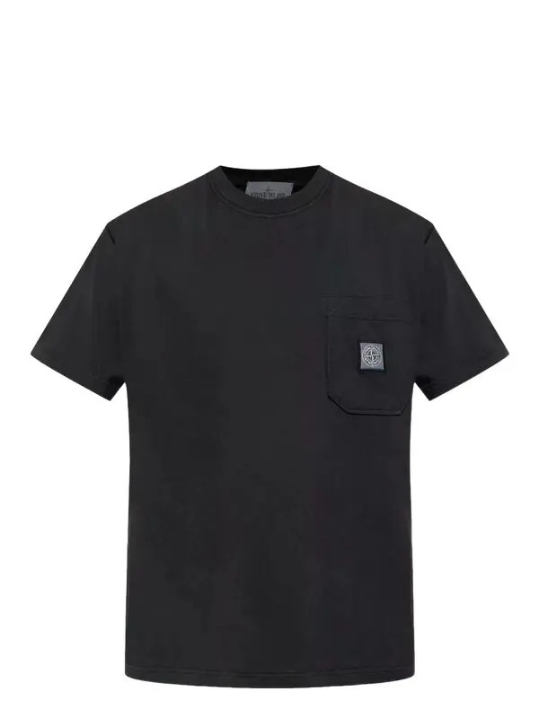Stone Island Chest-pocket T-shirt - Black