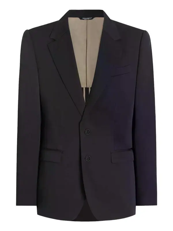 Dolce & Gabbana Single-breasted Blazer - Black