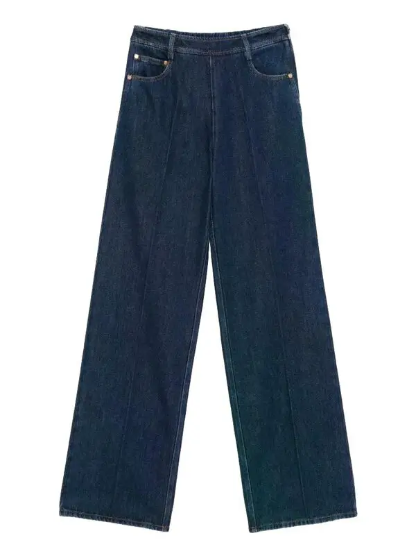 FORTE_FORTE Five-pocket Jeans - Blue