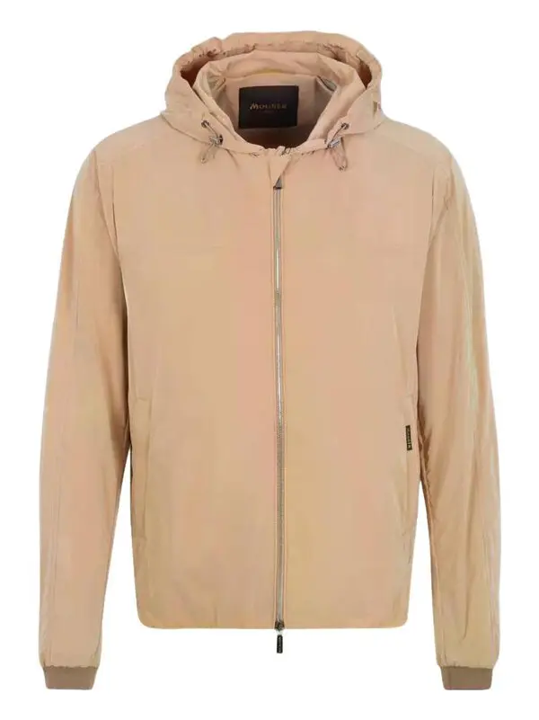 MOORER Hooded Jacket - Neutrals