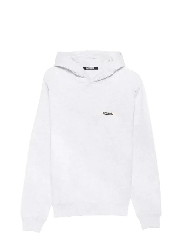 Jacquemus The Gros Grain Hoodie - Grey