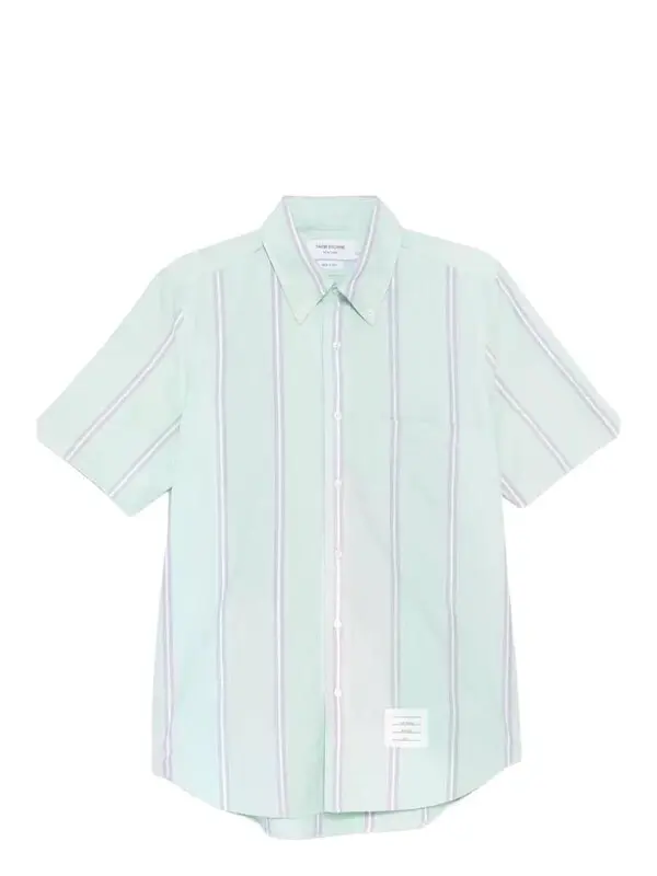 Thom Browne Striped Shirt - Green