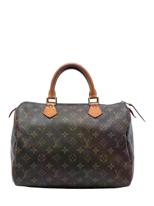 LOUIS VUITTON 2007 Monogram Speedy 30 Boston Bag - Brown