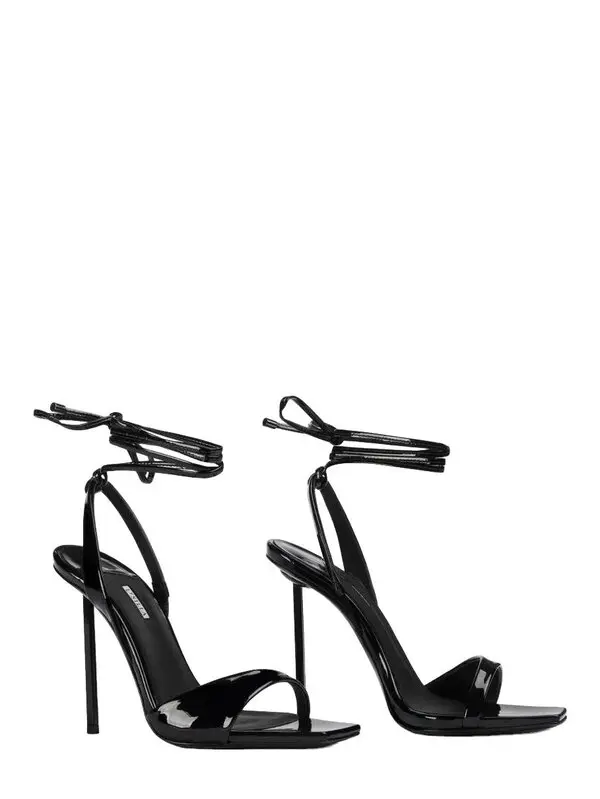 LE SILLA Nyra Tie-ankle Sandals - Black