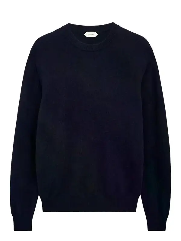 Pringle Of Scotland Crew-neck Cashmere Sweater - Blue