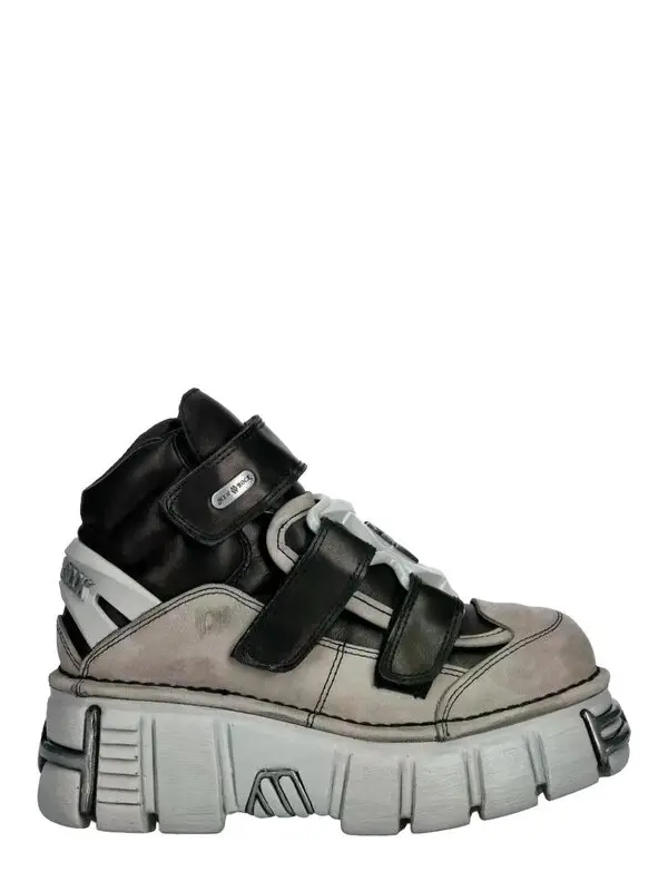NEW ROCK Tower Platform Sneakers - Neutrals