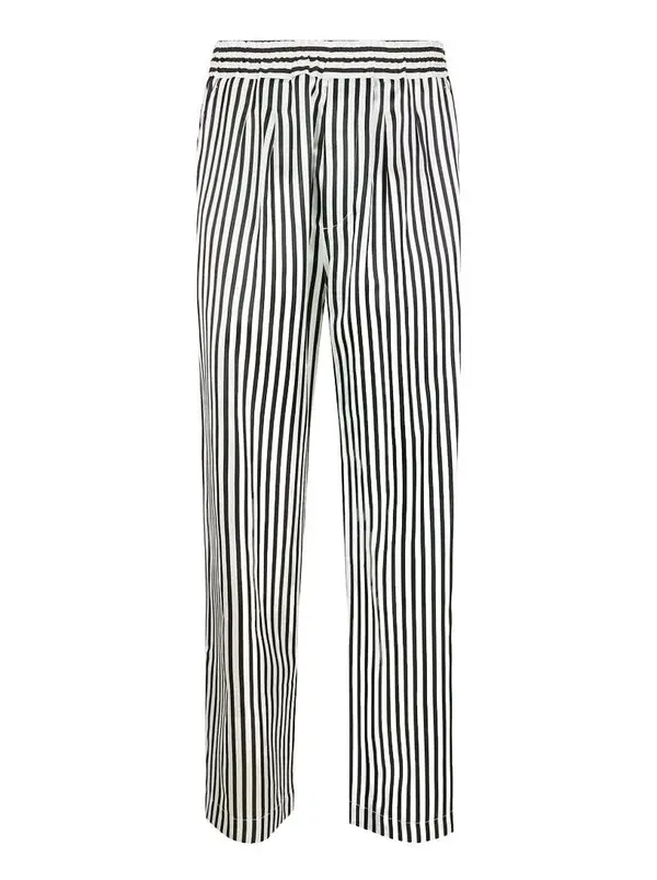 TOM FORD Striped Trousers - White
