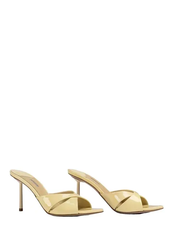 LE SILLA Shirley Criss-cross Mules - Yellow