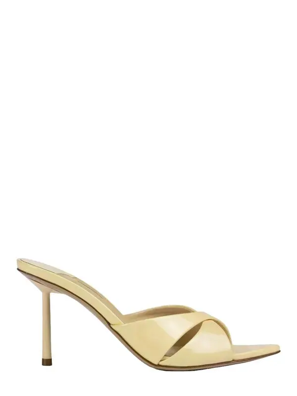 LE SILLA Shirley Criss-cross Mules - Yellow