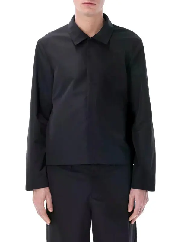 BERNER KUHL Officer Wool Shirt Jacket - Black