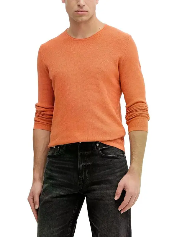 JOOP! Waffle-knit Sweater - Orange