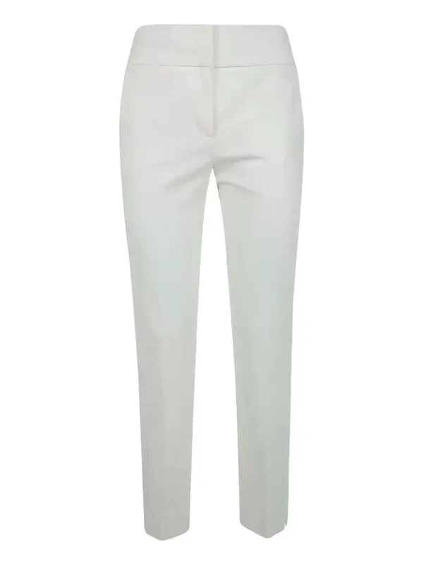 Peserico High-waisted Trousers - White