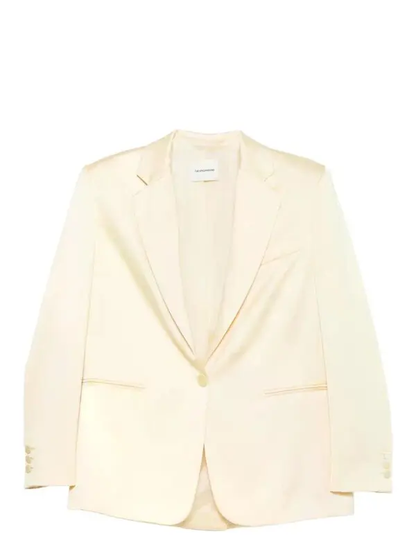 Andamane Single-breasted Blazer - Yellow