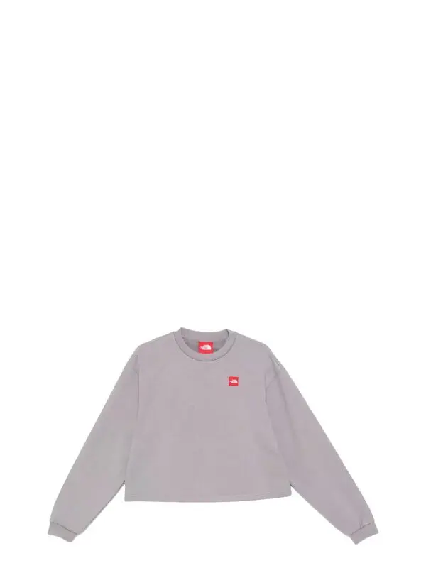 The North Face Logo Sweatshirt - Purple